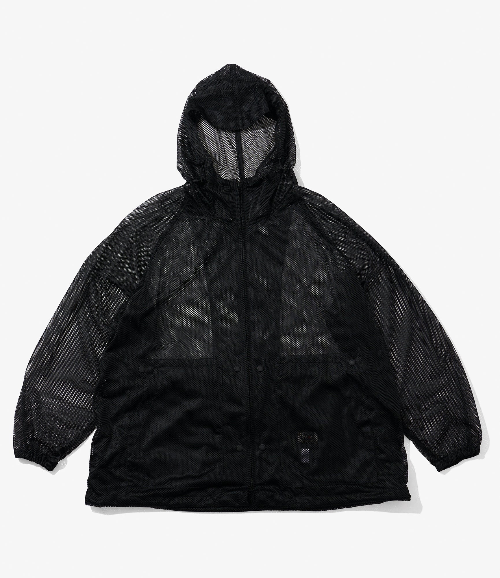 Engineered Garments Mesh Parka for Nepenthes NY and Blue in Green ...