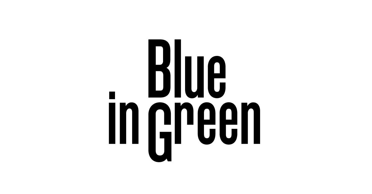 Availabe in Soho – BLUE IN GREEN SOHO