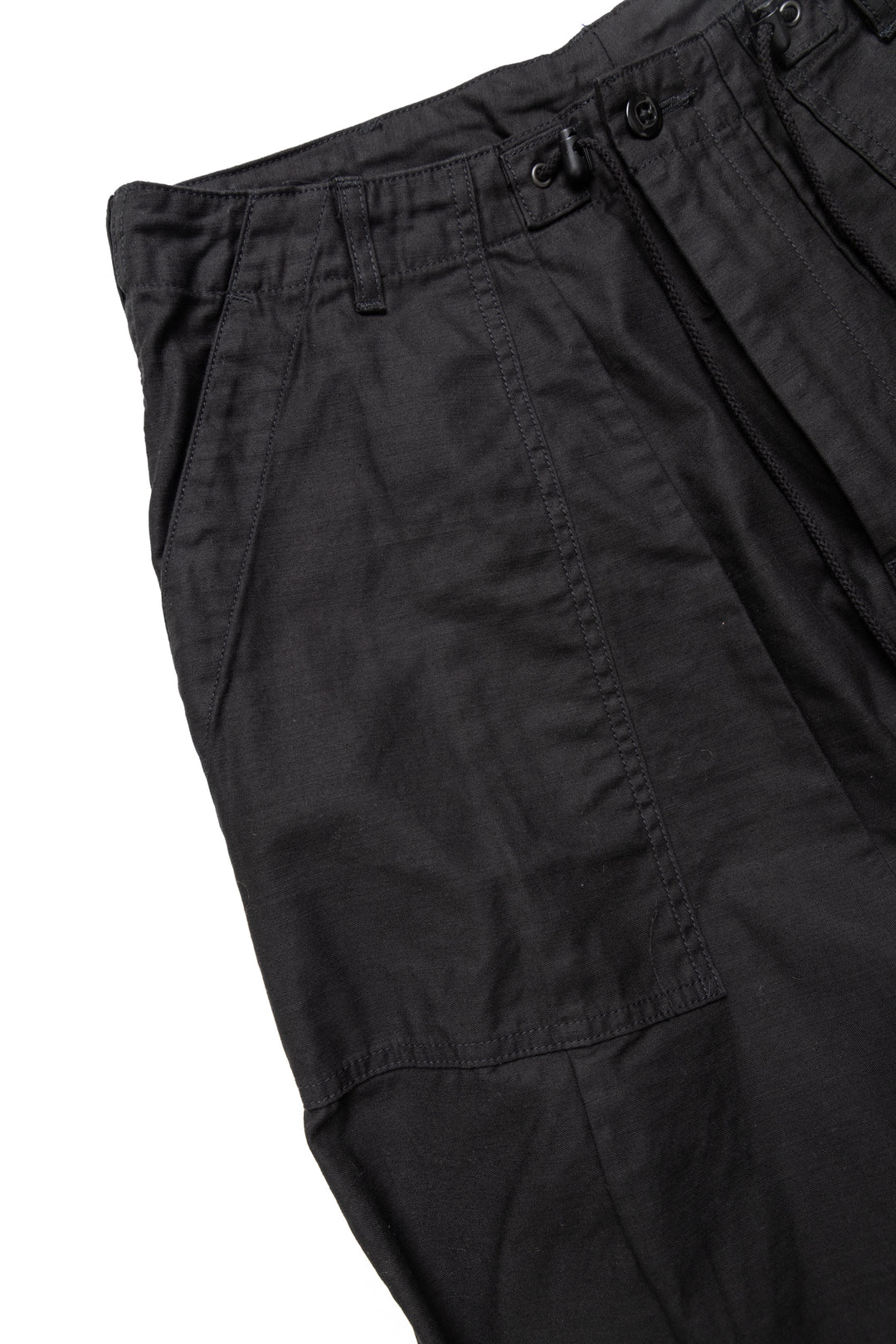 NEEDLES H.D. Pant Fatigue - Black – BLUE IN GREEN SOHO NEEDLES H.D. Pant Fatigue - Black – BLUE IN GREEN SOHO